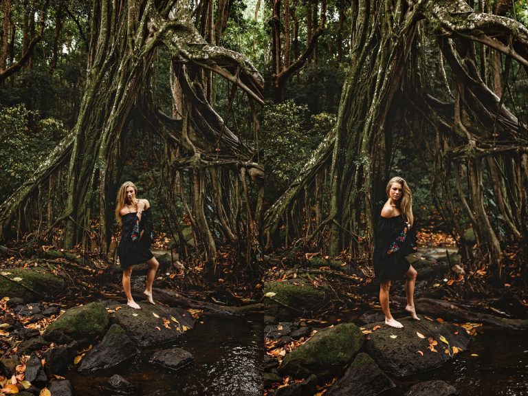 Nikki Portrait Session at Judd Trail and Jackass Ginger Pond, Honolulu ...