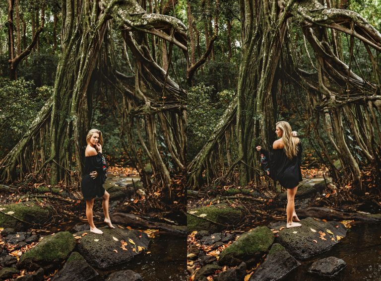 Nikki Portrait Session at Judd Trail and Jackass Ginger Pond, Honolulu ...