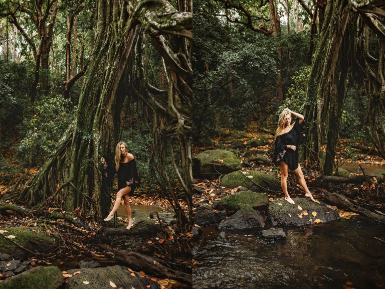 Nikki Portrait Session at Judd Trail and Jackass Ginger Pond, Honolulu ...