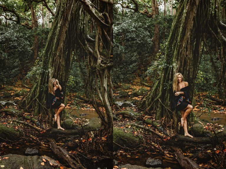 Nikki Portrait Session at Judd Trail and Jackass Ginger Pond, Honolulu ...