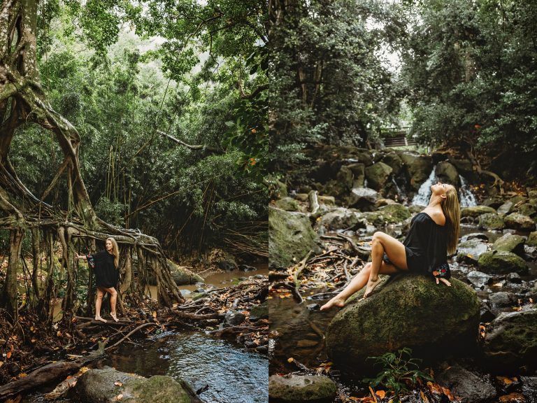 Nikki Portrait Session at Judd Trail and Jackass Ginger Pond, Honolulu ...
