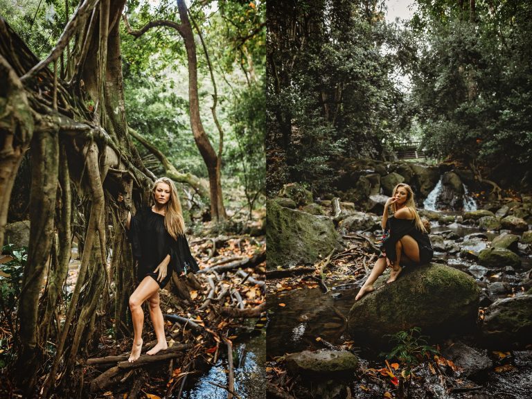 Nikki Portrait Session at Judd Trail and Jackass Ginger Pond, Honolulu ...