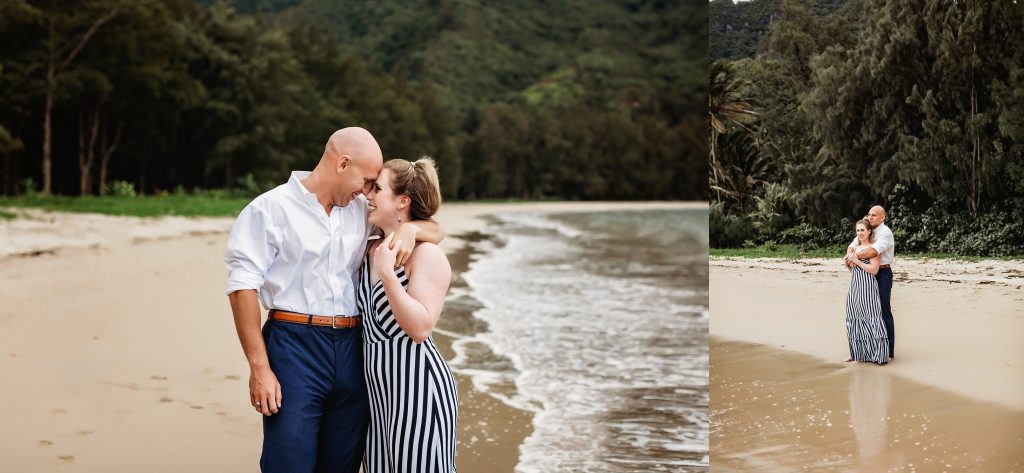 Christian + Hannah Proposal at Kahana Bay Beach Park, Honolulu, Hawaii ...