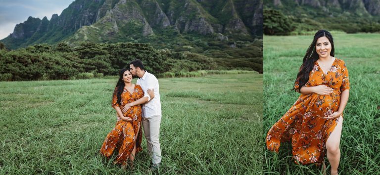 Edgar + Chan Maternity and Surprise Proposal Session at Kualoa Regional Park| Honolulu ...