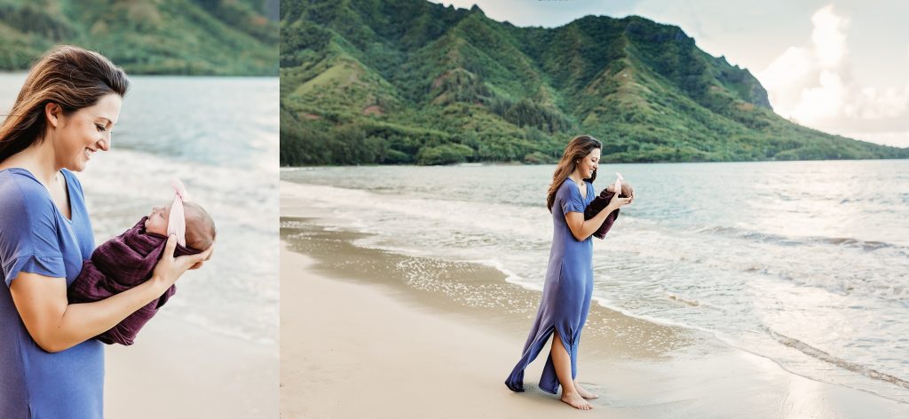 Baby C - Newborn Lifestyle session at Kahana Bay, Oahu, Hawaii | Hawaii ...